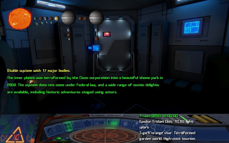 FrontierAstro Gazetteer - Epsilon Eridani